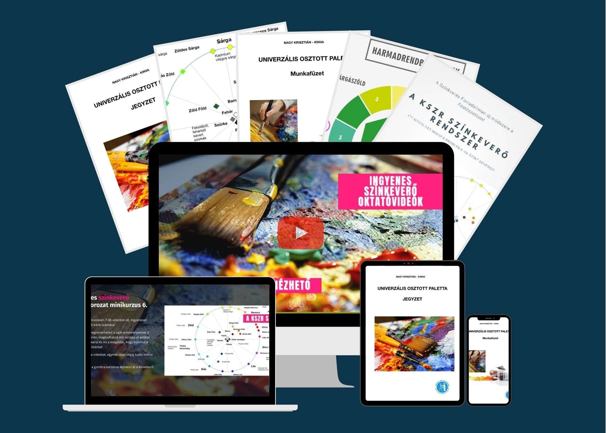 Mungyo Akvarell Festék Teszt - KINVA ART BLOG