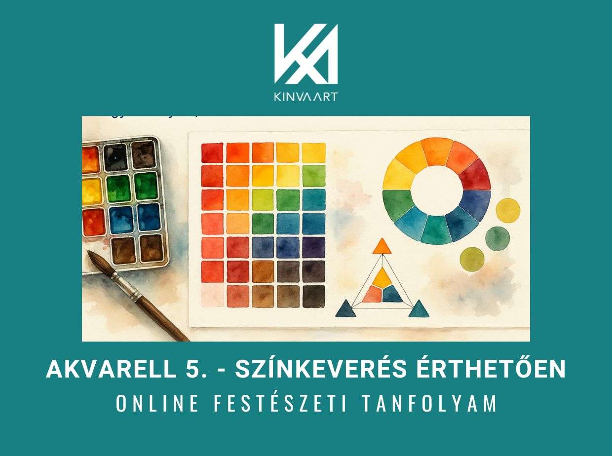 Akvarell 5. - Színkeverés Érthetően Online Festőtanfolyam - KINVA ART BLOG
